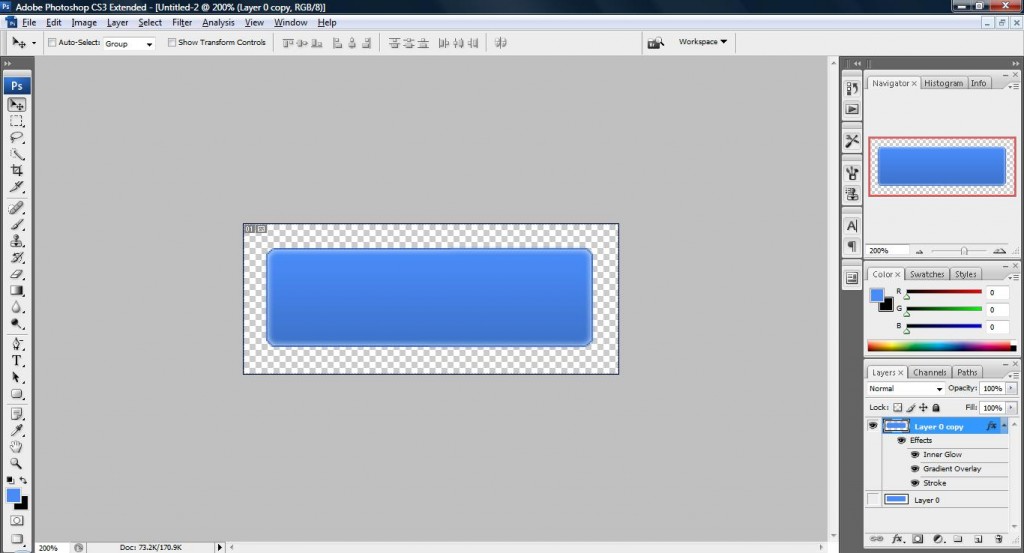 Tutorial: How to make a neat button - Hungred Dot Com