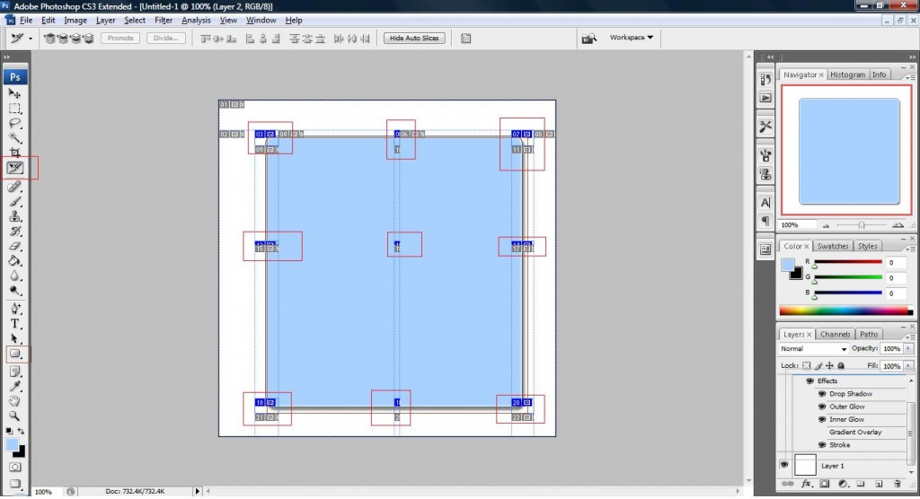 Tutorial: How to create a Curved Border/Corner/Edge with various ...