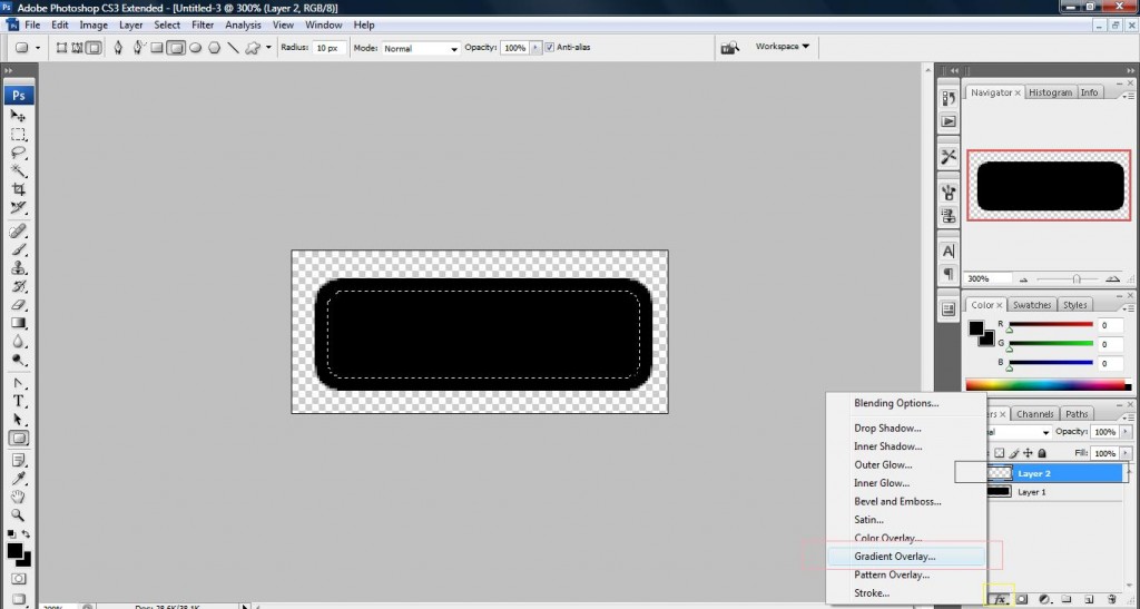 Tutorial: How to add that glow on your button with various technique - Hungred Dot Com