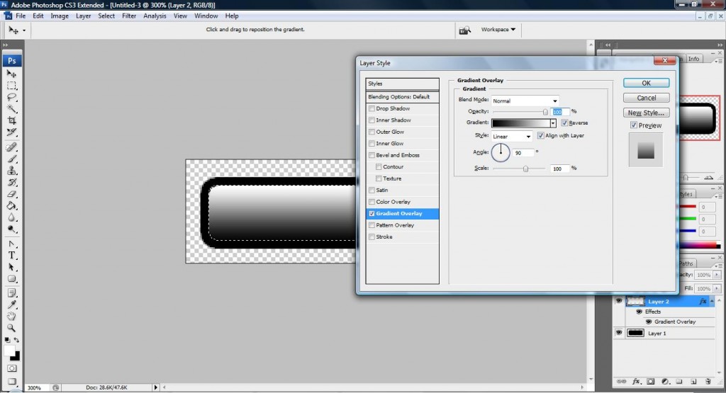 Tutorial: How to add that glow on your button with various technique - Hungred Dot Com